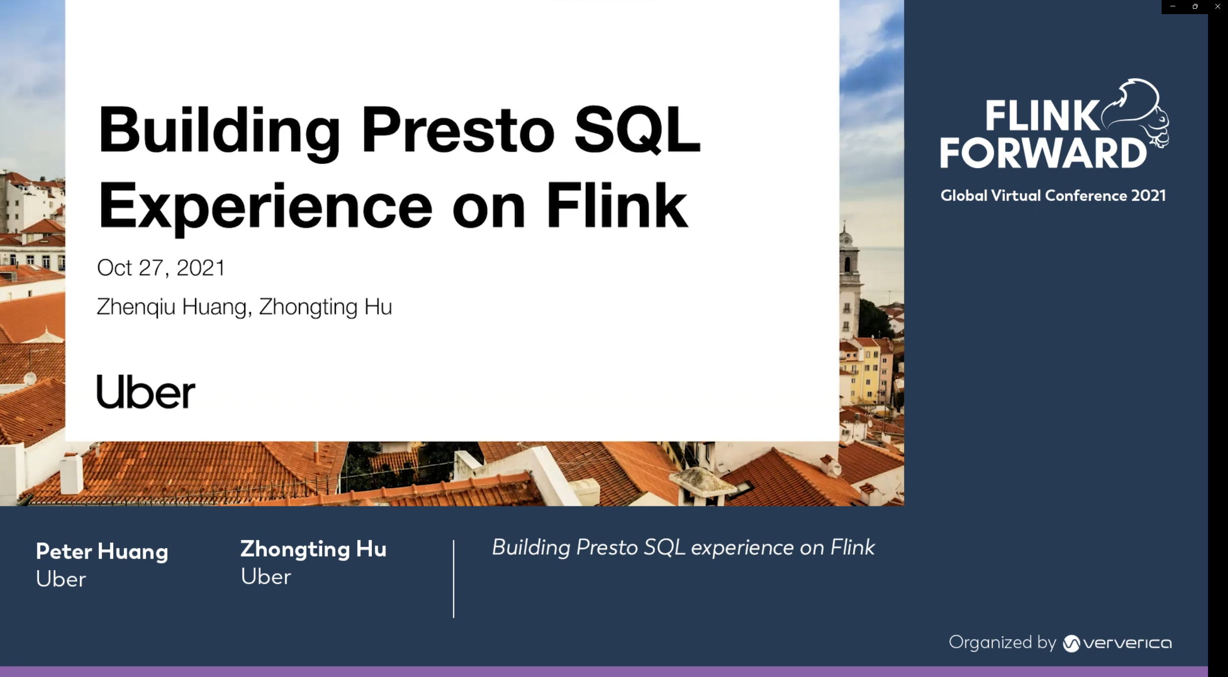 Flink Forward 2021: Building Presto SQL experience on Flink - 从大数据到人工智能