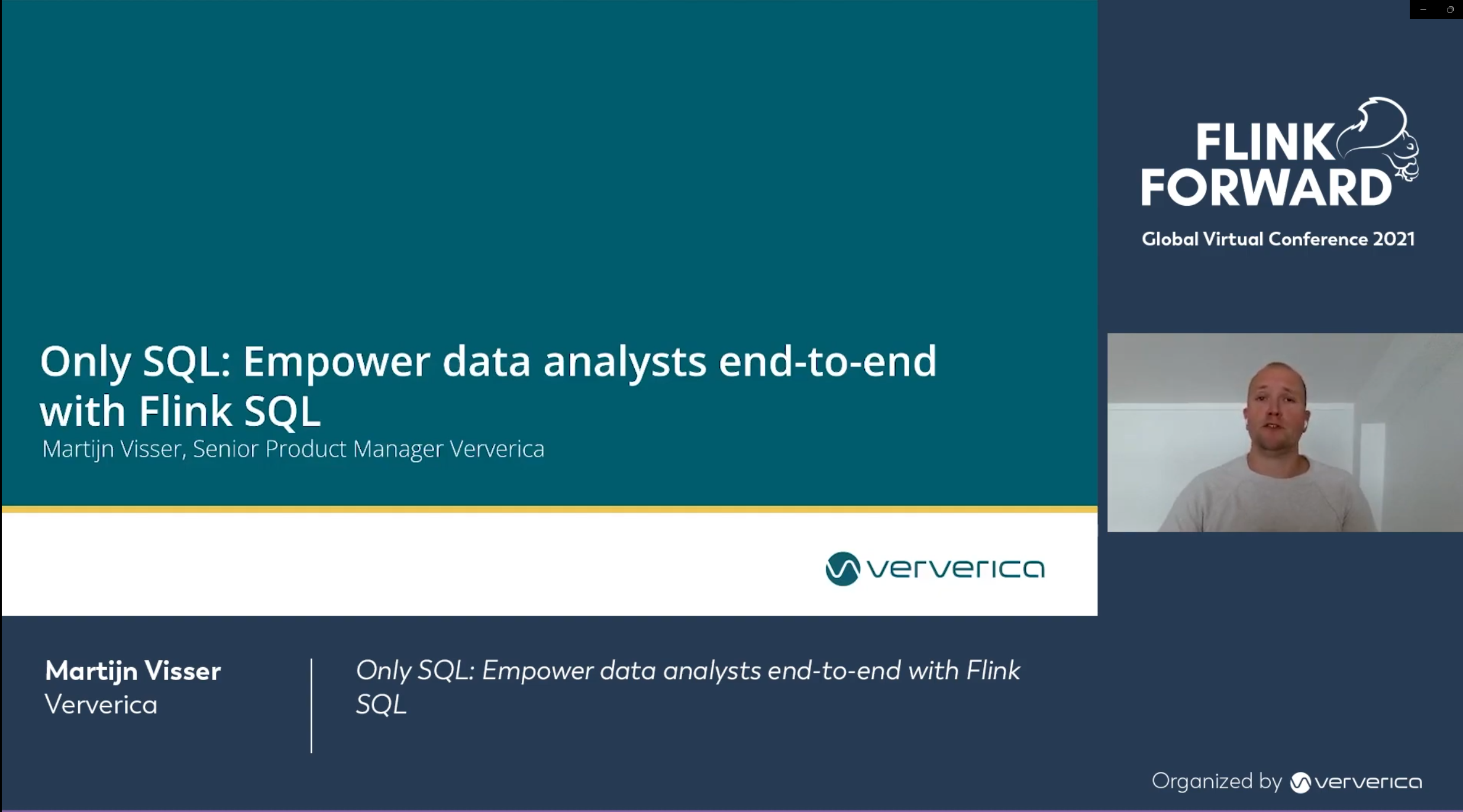 Flink Forward 2021: 基于Flink SQL的端到端网站用户行为日志分析 - 从大数据到人工智能